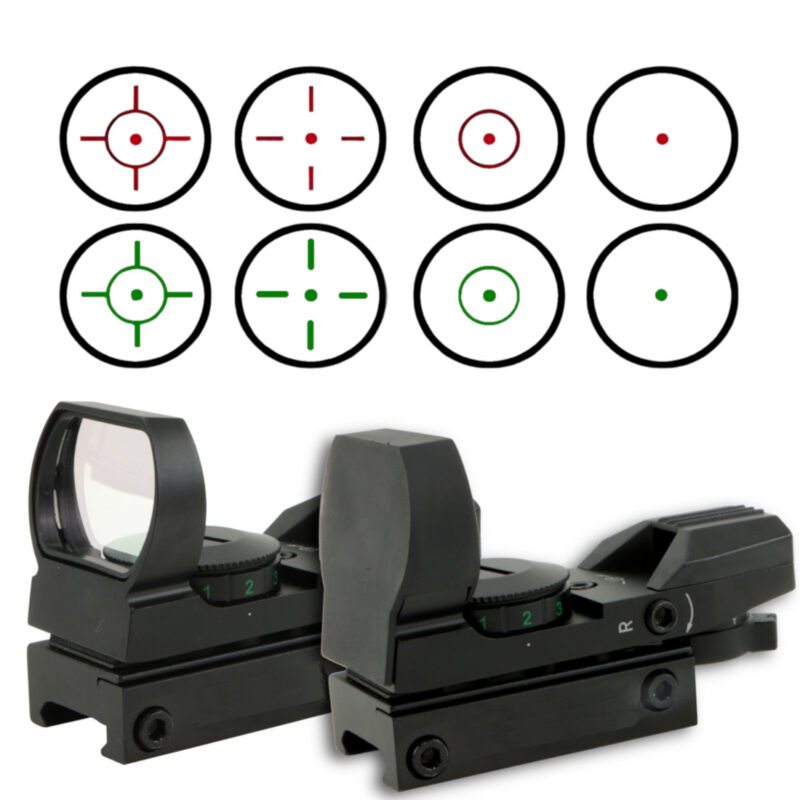 RD400 Red Dot Scope Sight - Black | X-Force Tactical