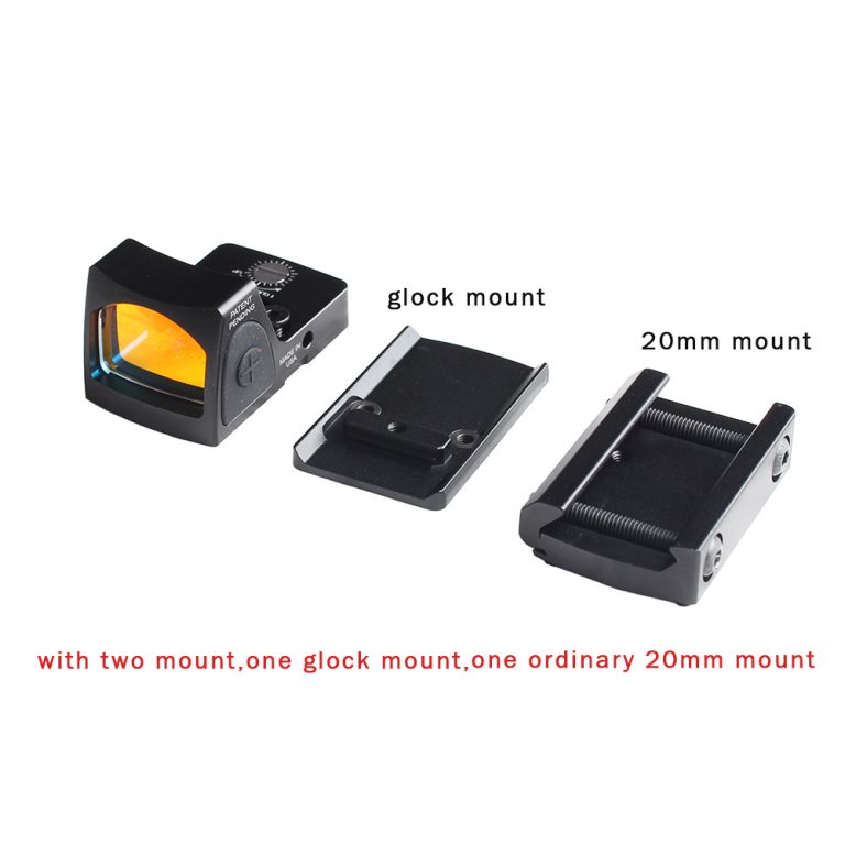 Mini RMR Red Dot Pistol Sight - Black | X-Force Tactical
