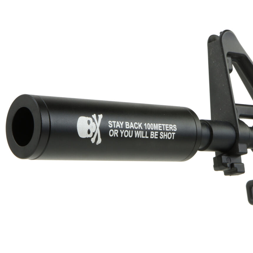 Skeleton Scout Suppressor 14mm Reverse thread | X-Force Tactical