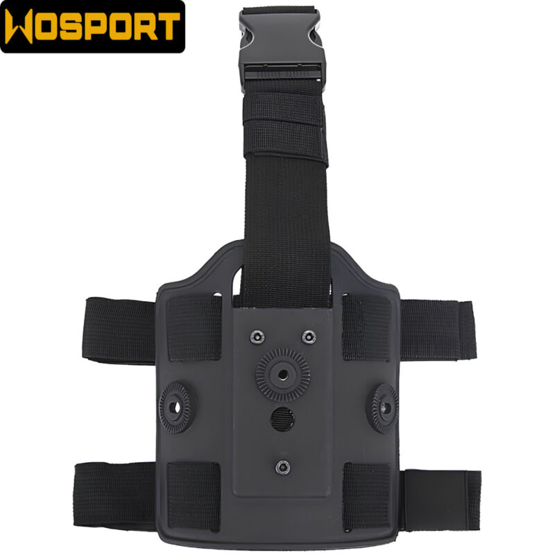 Tactical Drop Leg Holster Mounting Platform - BK | X-Force Tactical
