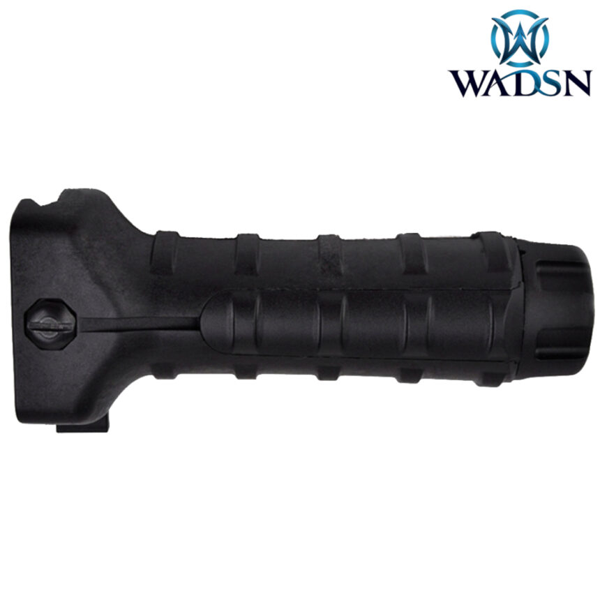 WADSN TGD QR Long Shrapnel Foregrip - Black | X-Force Tactical