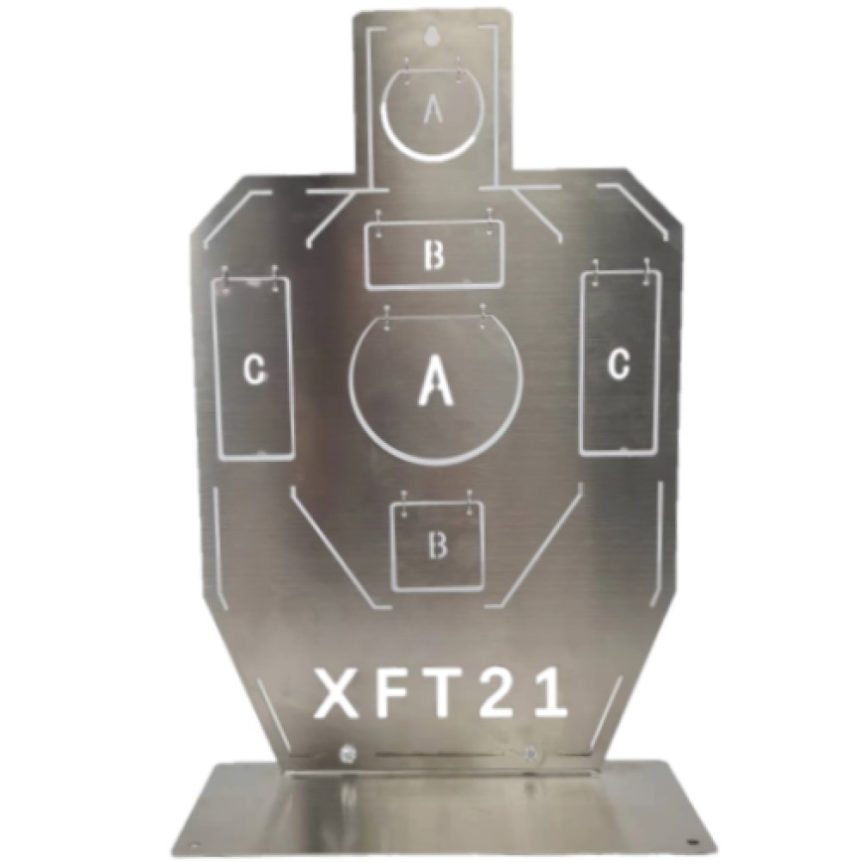 XFT21 Stainless Steel Target | X-Force Tactical
