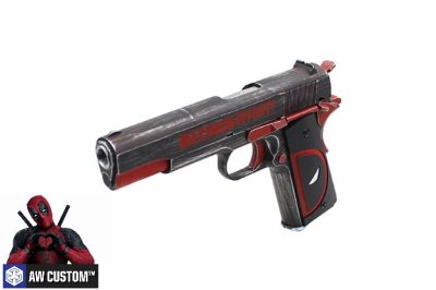 Armorer Works NE2201 1911 Deadpool Gas Gel Blaster | X-Force Tactical