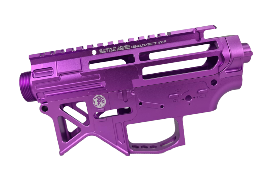 BAD 556 CNC Alloy V2 Gel Blaster Skeleton Receiver | X-Force Tactical