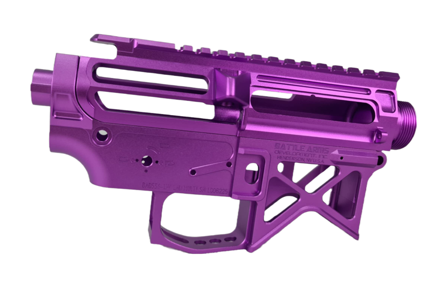 BAD 556 CNC Alloy V2 Gel Blaster Skeleton Receiver | X-Force Tactical