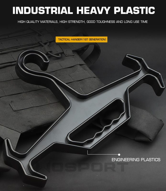 Tactical Heavy Duty Hanger - Black | X-Force Tactical