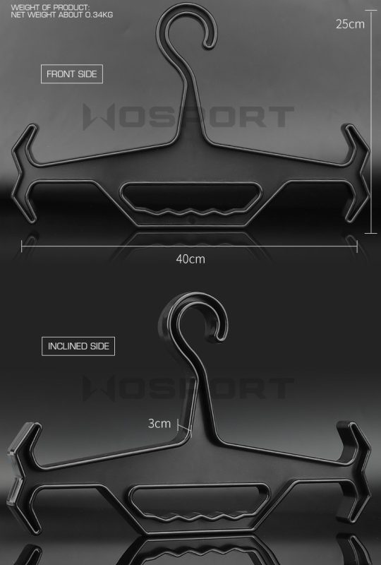 Tactical Heavy Duty Hanger - Black | X-Force Tactical