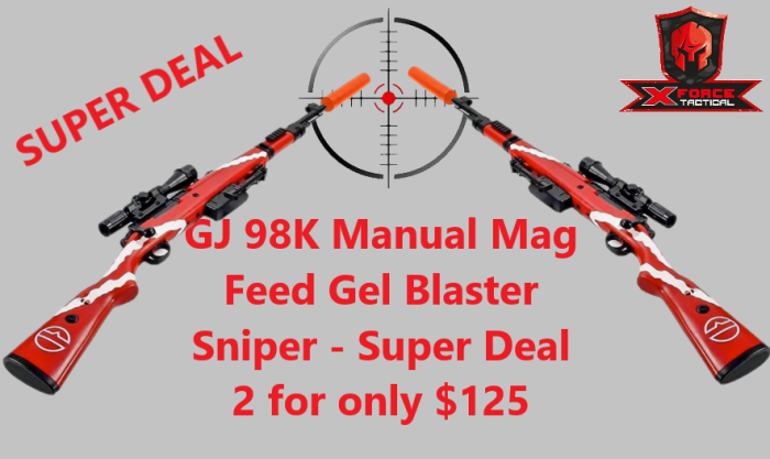 Metal Upgrade Kit for GJ Sniper Rifles - X-Force Tactical