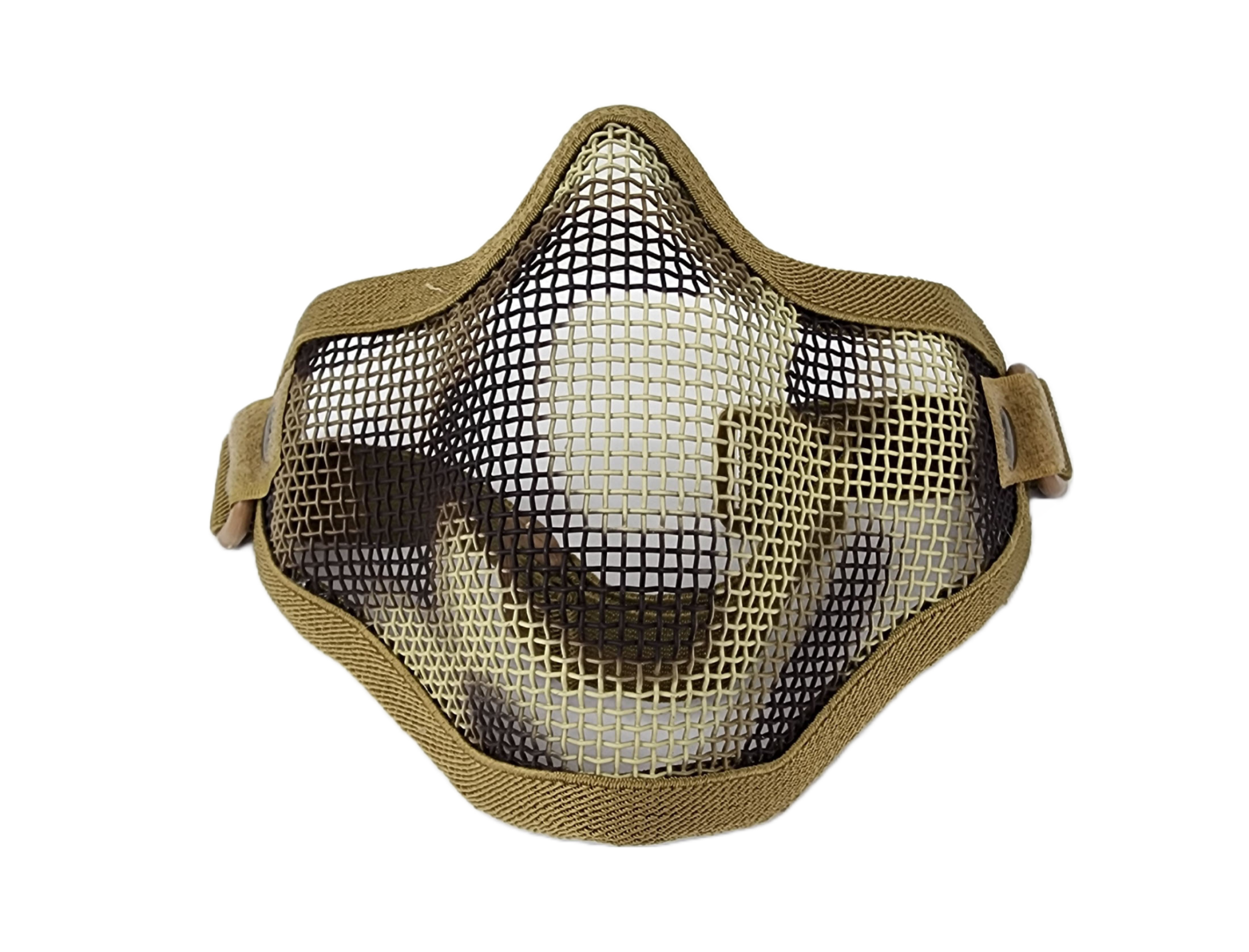 Half Face - Full steel mask Desert Camo | X-Force Tactical
