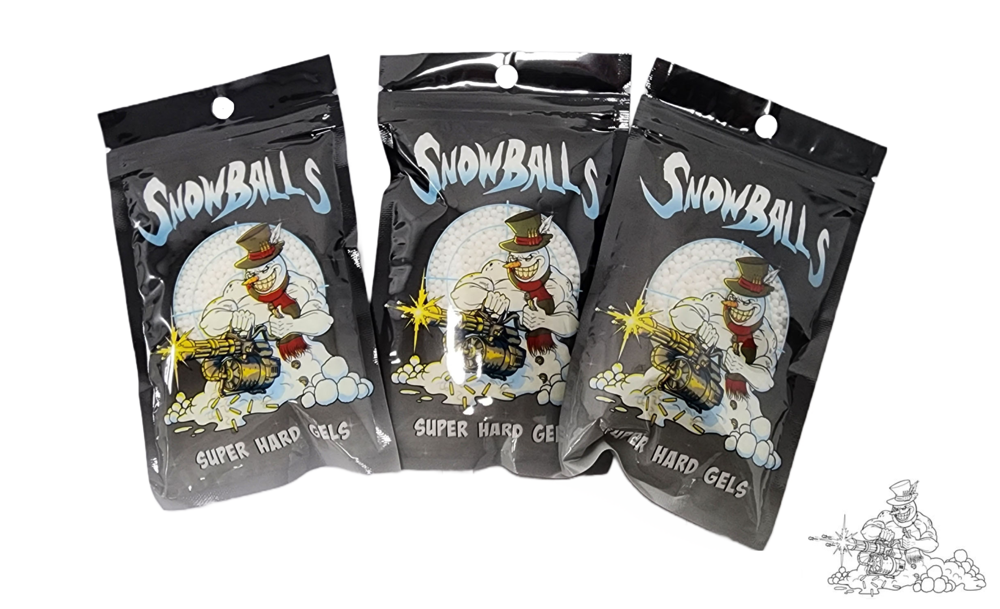 Snowballs Super Hard Gel Balls | X-Force Tactical