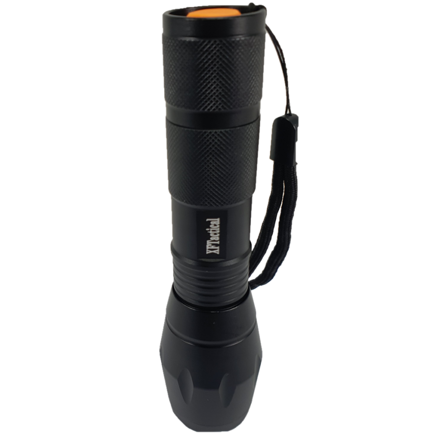 XFTactical 1000 Lumen T6 Focusable LED Torch | X-Force Tactical