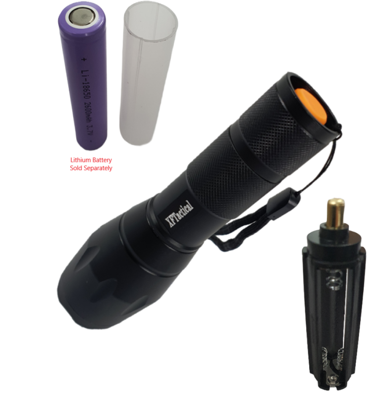 XFTactical 1000 Lumen T6 Focusable LED Torch | X-Force Tactical