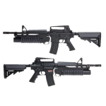Double Bell M-55S M203 Short Metal Grenade Launcher Gas Powered Gel ...
