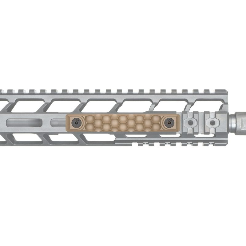 RailScales Honeycomb -Tan HTP Textured MLock Hand Guard Plate | X-Force ...