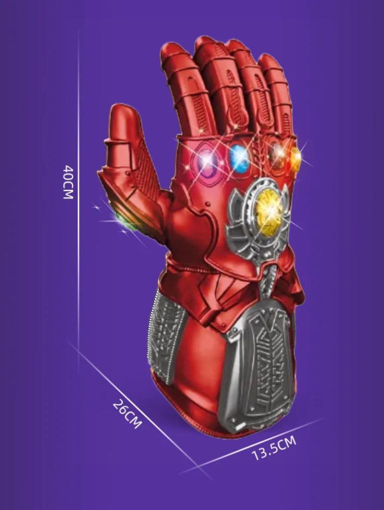Thanos Infinity Glove Gel Blaster Junior Toy - Red | X-Force Tactical