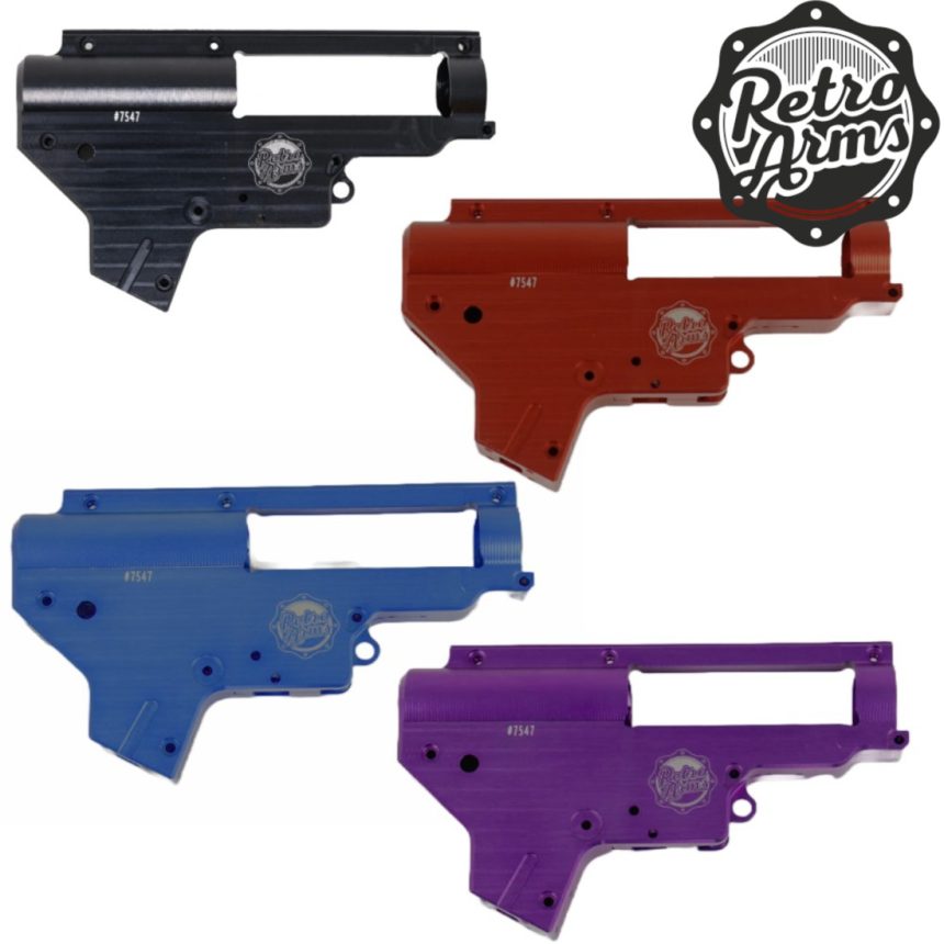 Retro Arms V2 HPA CNC Gel blaster Gearbox (8mm) - QSC | X-Force Tactical
