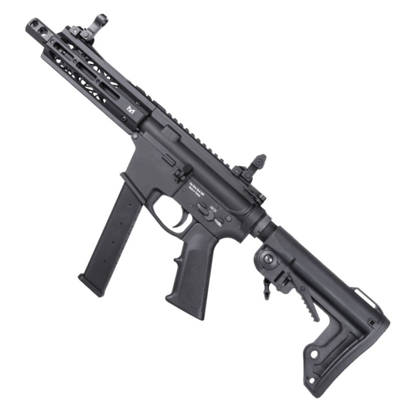 King Arms TWS SBR (CQB) GBBR Gel Blaster Rifle - Black | X-Force Tactical