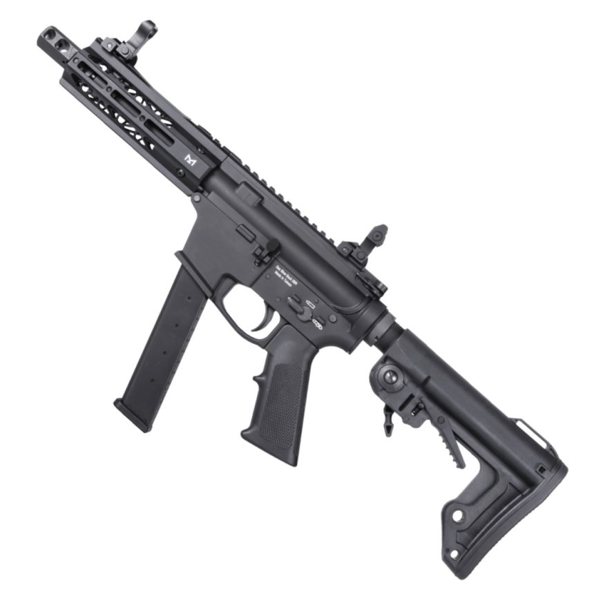King Arms TWS SBR (CQB) GBBR Gel Blaster Rifle - Black | X-Force Tactical