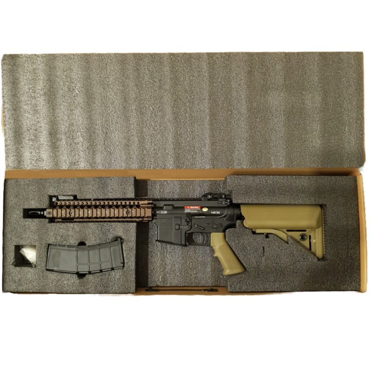 Golden Eagle Daniel Defense MC6593MT MK18 MOD1 Metal Gas GBBR Gel ...