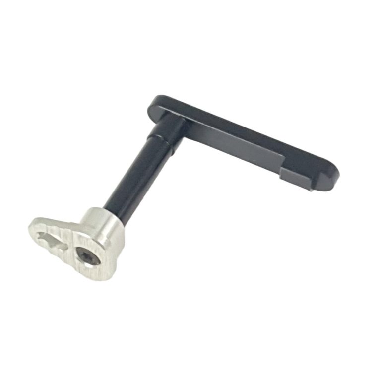 Retro Arms CNC Magazine Release Catch for AR15/M4/M16 Style B - Silver ...