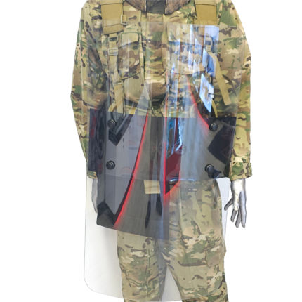 Riot Shield For Gel Blaster Skirmish - Clear Polycarbonate | X-Force ...