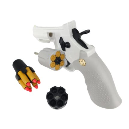 Colt Anaconda Revolver - manual springer Mini Dart Pistol Toy - White ...