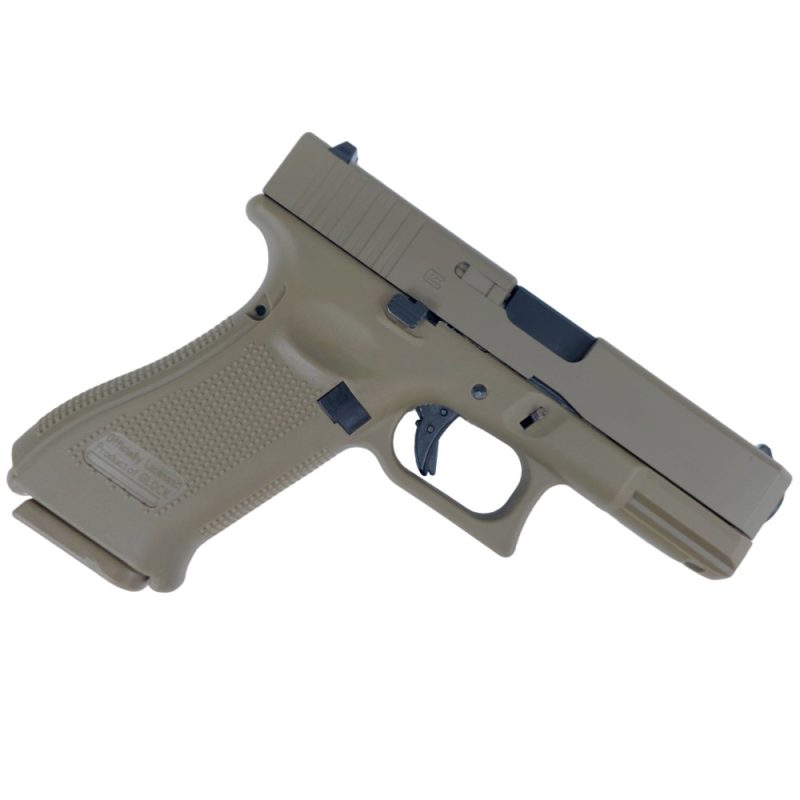 E&C Glock 19x Gas Blowback Gel Blaster Pistol - Tan | X-Force Tactical