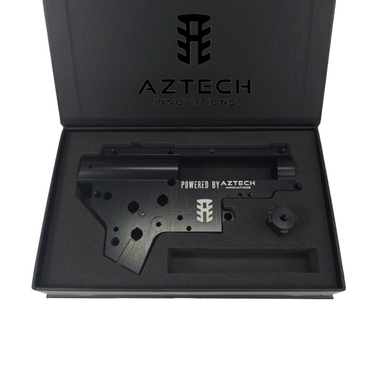 AZTECH Scythe V2 CNC Gel Blaster Gearbox in 7075 Alloy - Black | X ...
