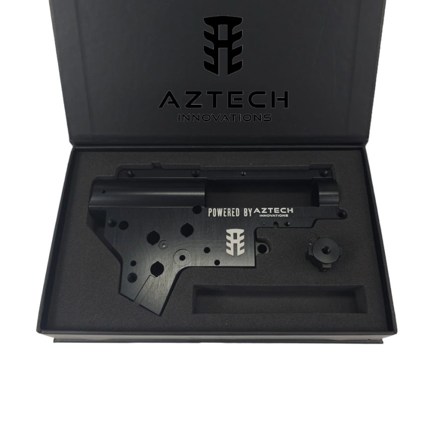 AZTECH Scythe V2 CNC Gel Blaster Gearbox in 7075 Alloy - Black | X ...