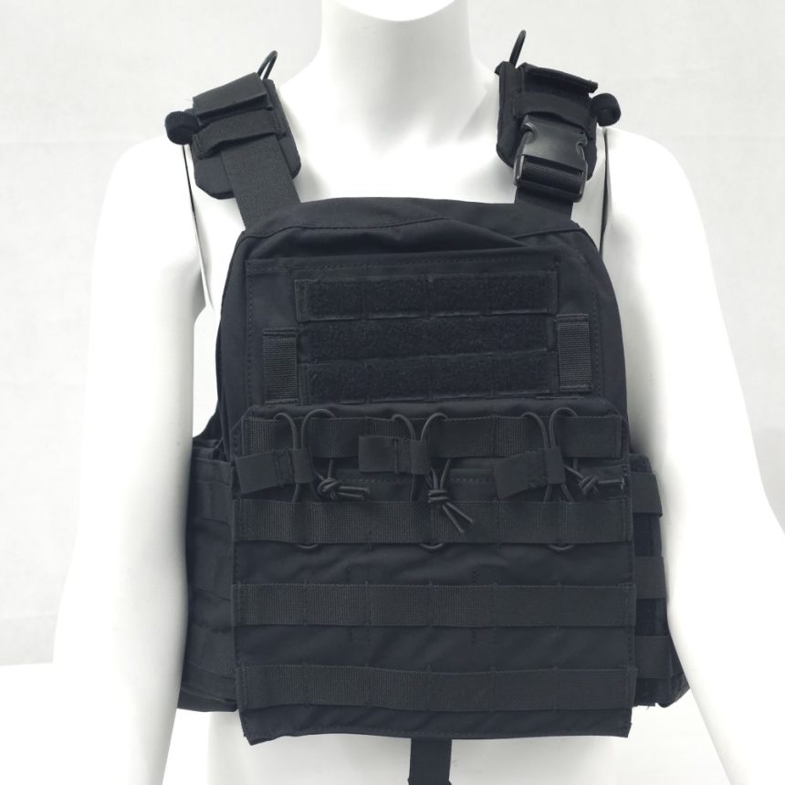 CPC Tactical Vest / Plate Carrier (VE-69-BLK) - Black | X-Force Tactical