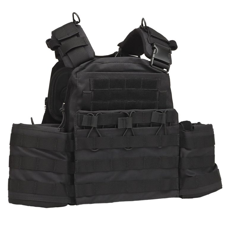 CPC Tactical Vest / Plate Carrier (VE-69-BLK) - Black | X-Force Tactical