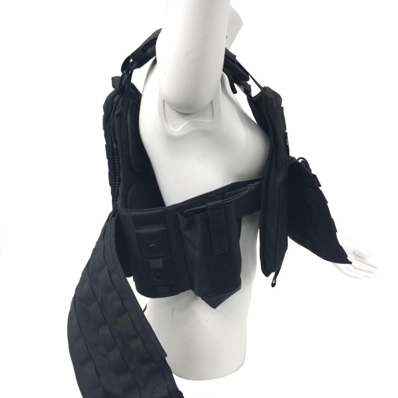 CPC Tactical Vest / Plate Carrier (VE-69-BLK) - Black | X-Force Tactical