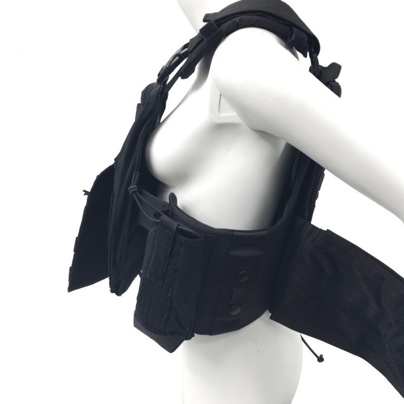 CPC Tactical Vest / Plate Carrier (VE-69-BLK) - Black | X-Force Tactical