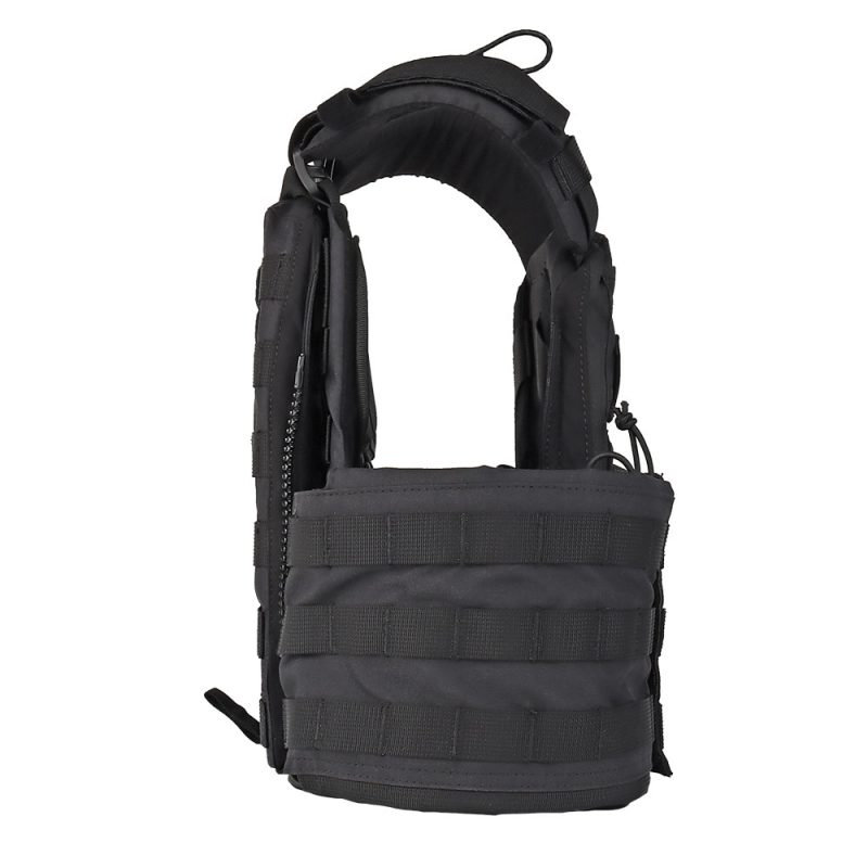 CPC Tactical Vest / Plate Carrier (VE-69-BLK) - Black | X-Force Tactical