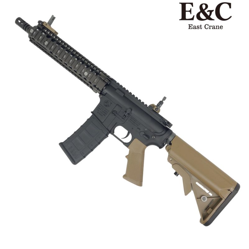 E&C M4 Tan Gel Blaster with MK18 Daniel Defense Handguard (EC-603) | X ...