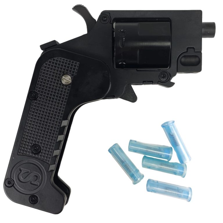 KELe Ghost Folding SWITCH GUN 5 Shot Dart Revolver - Black | X-Force ...