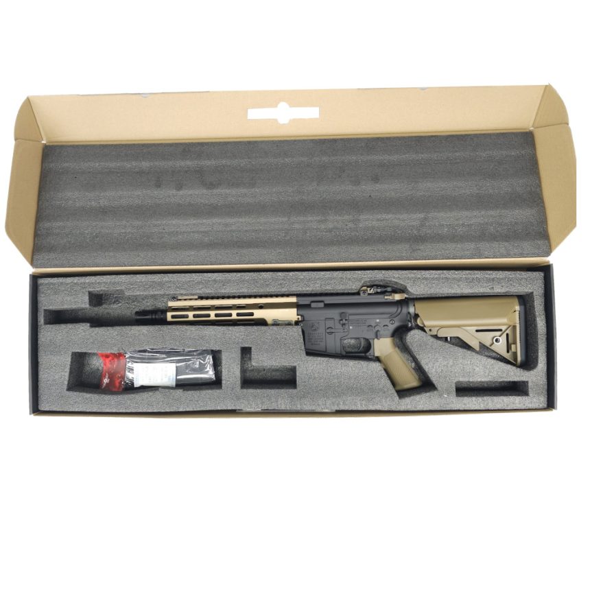 E&C M4 With 9.5 inch Geissele URGI M-LOK Handguard Gel Blaster (EC-633 ...