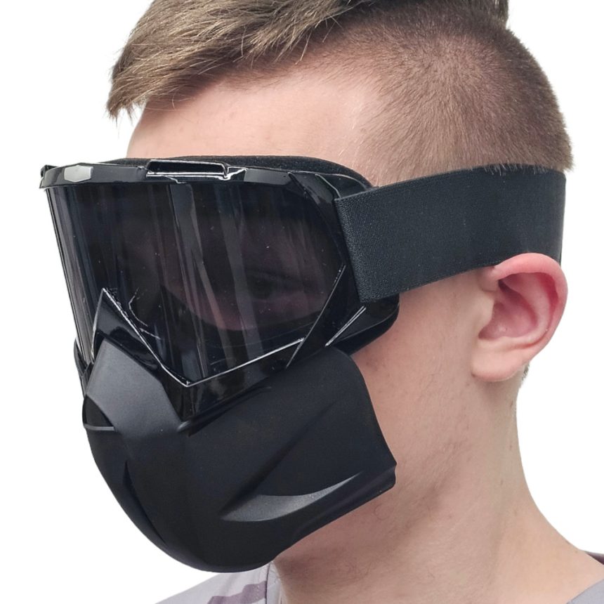 Premier Tactical Face Mask - Black | X-Force Tactical