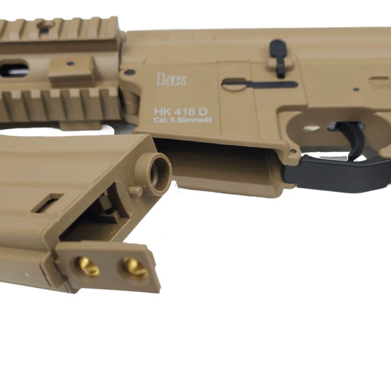 SUGE HK 416D Gel Blaster with Polycarbonate Gearbox - Tan | X-Force ...