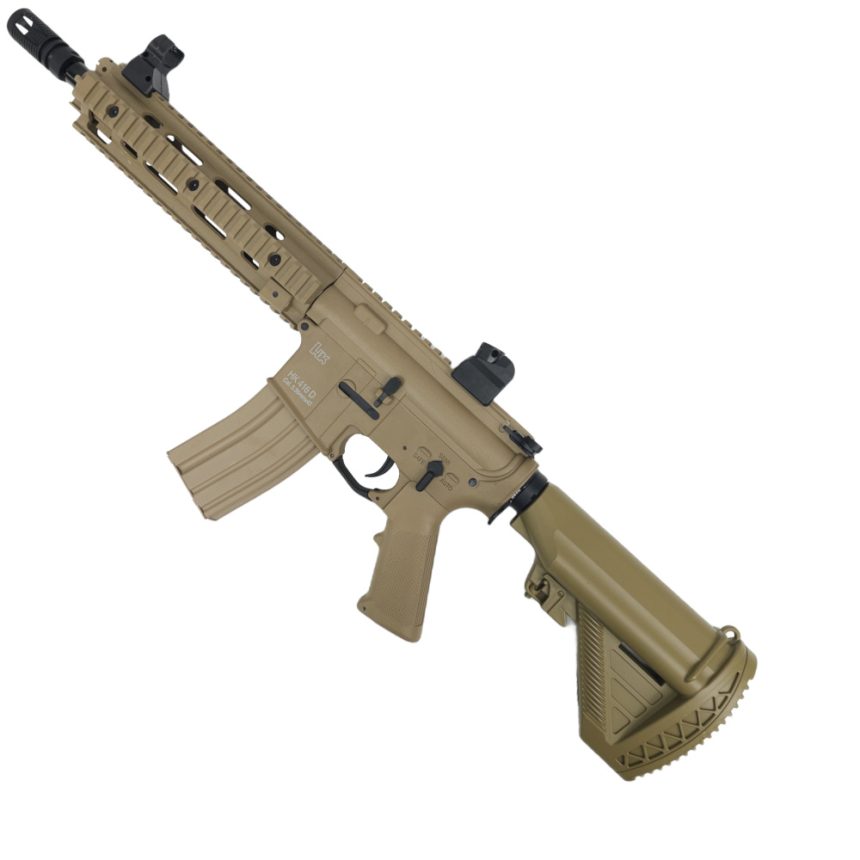 SUGE HK 416D Gel Blaster with Polycarbonate Gearbox - Tan | X-Force ...