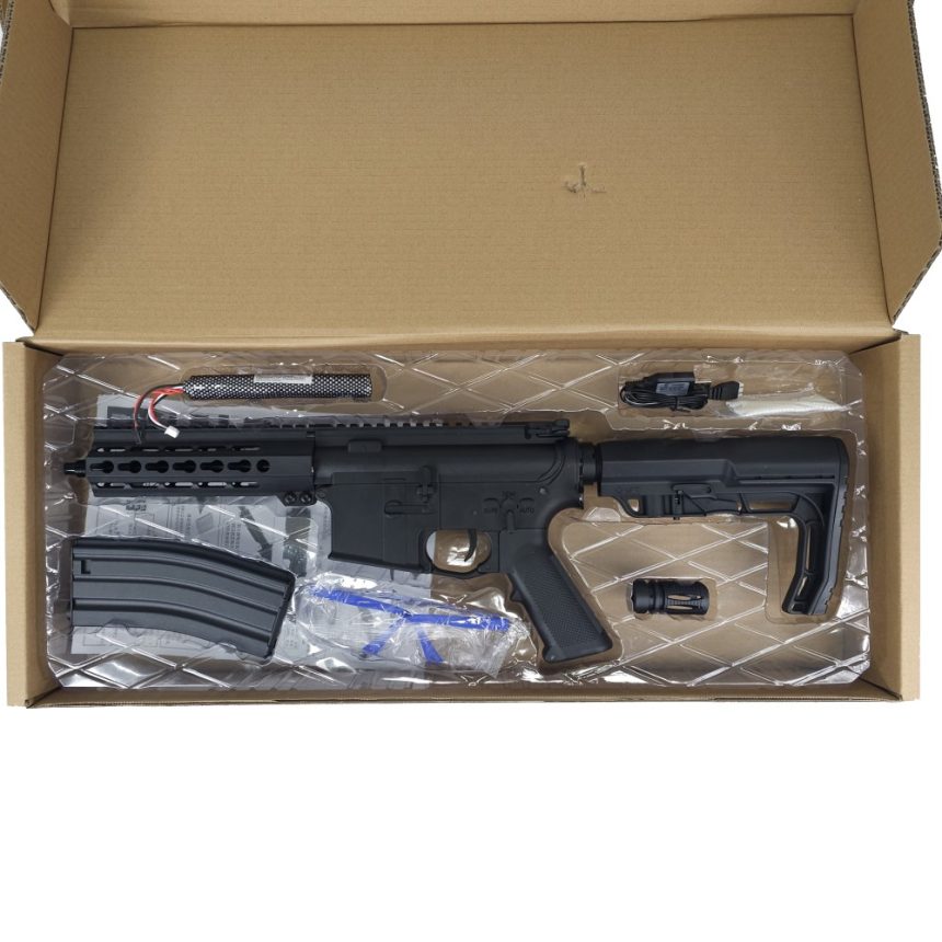 SUGE MFT CQB Black AR15 Gel Blaster with Metal Gearbox - MFT Stock | X-Force Tactical