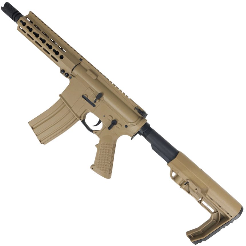 SUGE MFT CQB Tan AR15 Gel Blaster with Metal Gearbox - MFT Stock | X ...