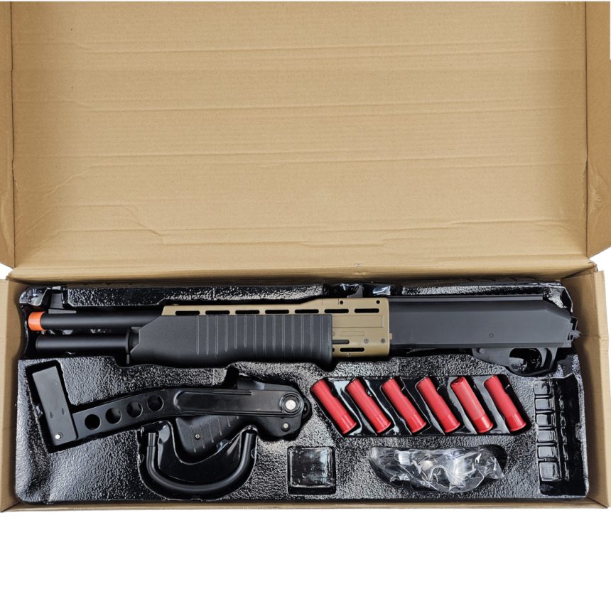 UDL SPAS 12 Shell Ejecting Shotgun Gel Blaster | X-Force Tactical