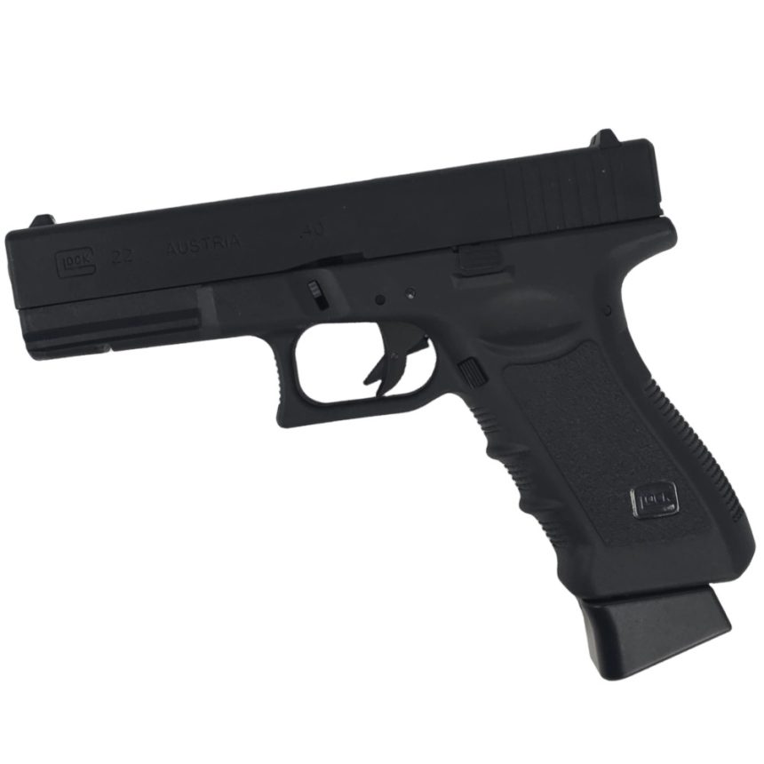 XYH Electric Glock 22 Nylon Slide Gel Blaster Pistol / Laser Target ...