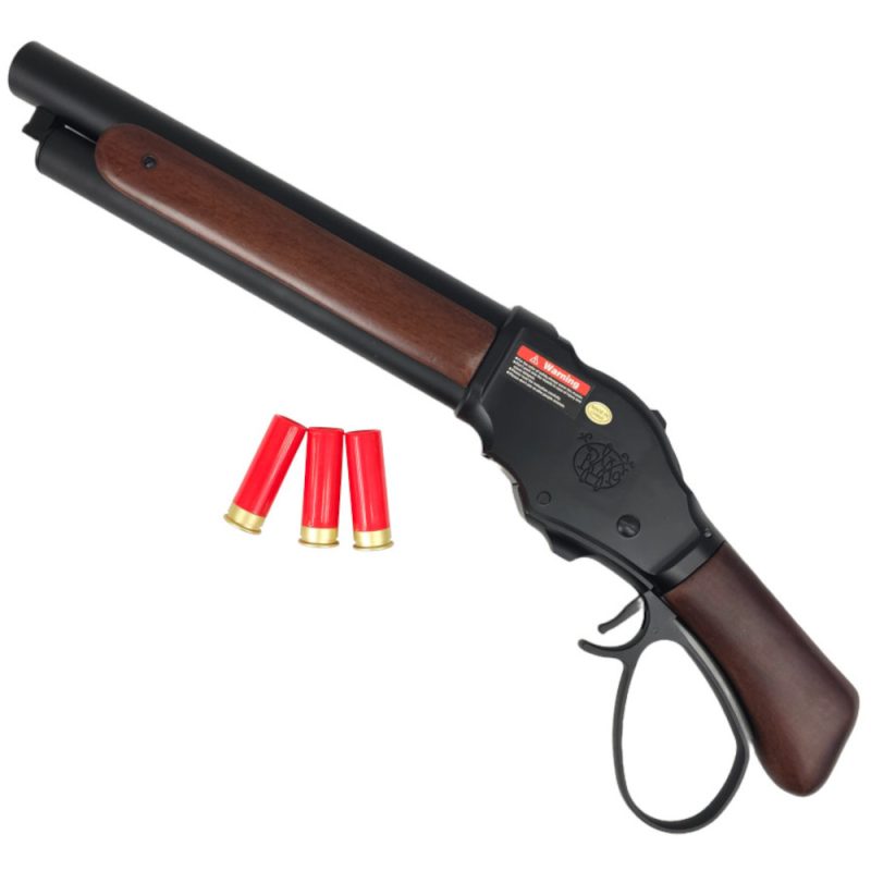GE 1887 Winchester Shell Ejecting Green Gas Shotgun Gel Blaster - Black ...