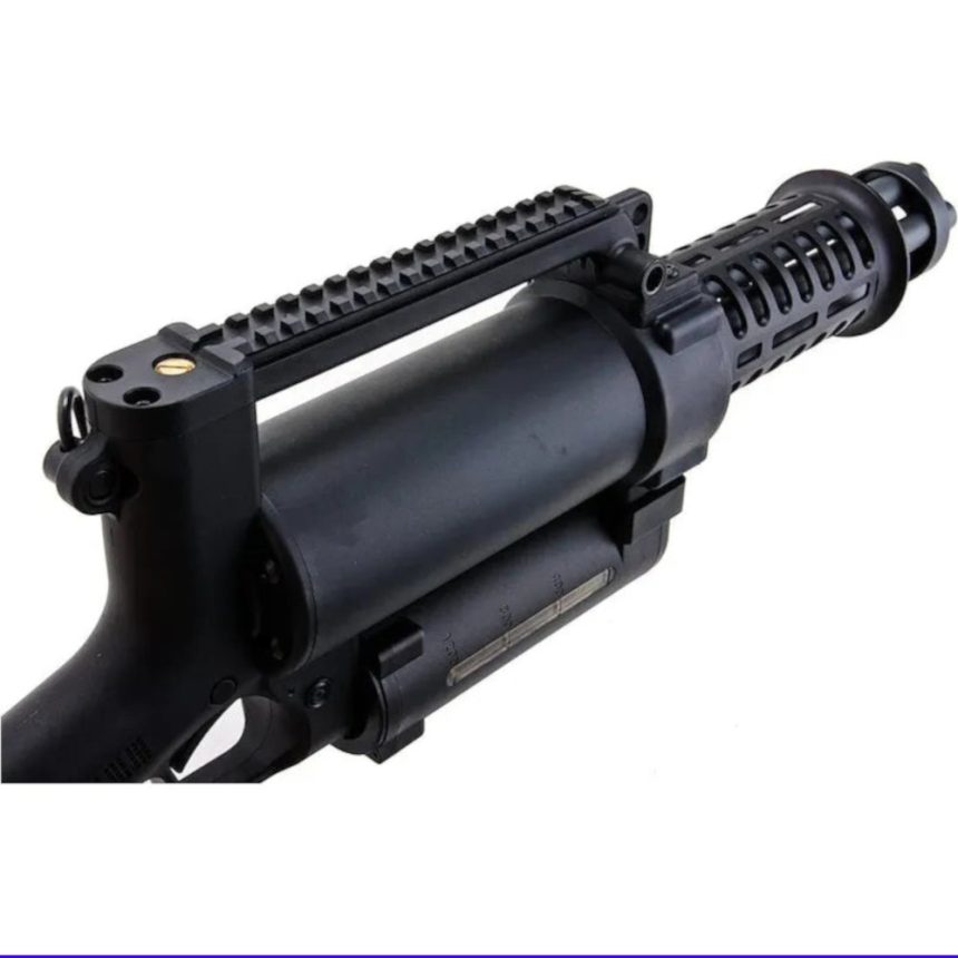 M134 Mini Vulcan Rotating Gatling Gun AEG Gel Blaster | X-Force Tactical