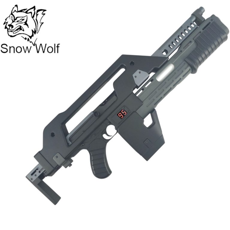 SW Aliens M41A Pulse Rifle AEG Gel Blaster - Black SW-11-BK | X-Force ...