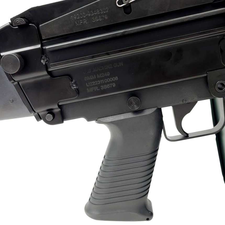 A&K M249-MK2 Light Machine Gun Gel Blaster (Fully licensed FN Herstal ...