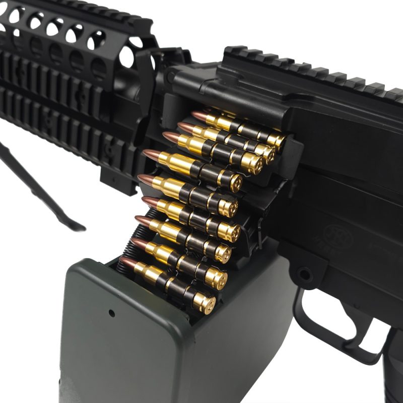 A&K MK46 Light Machine Gun Gel Blaster (Fully licensed FN Herstal ...