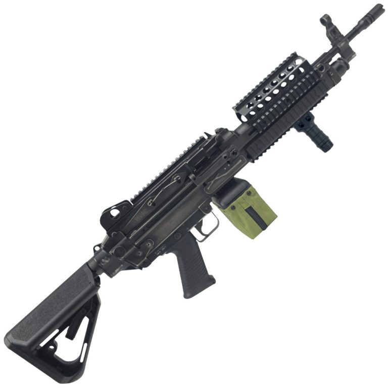 A&K MK46-MOD0 LMG Gel Blaster - Battle Worn Version (Fully licensed FN ...